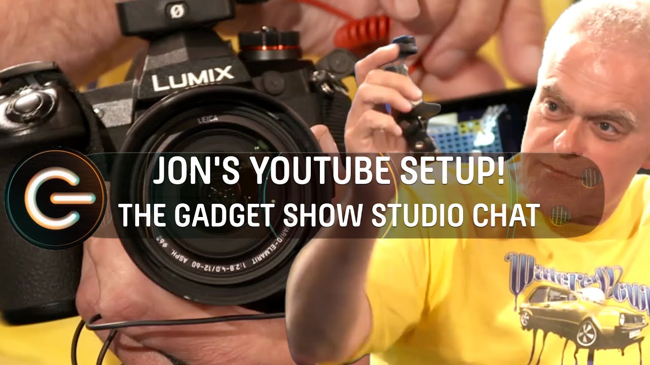 What's in Jon's YouTube set up? | The Gadget Show Studio Chat - YouTube