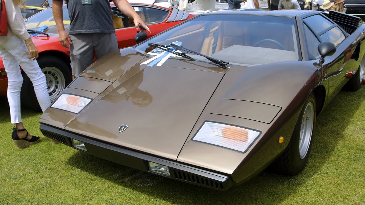 1976 Lamborghini LP400 Countach Periscope 1-Minute Walkaround | San ...