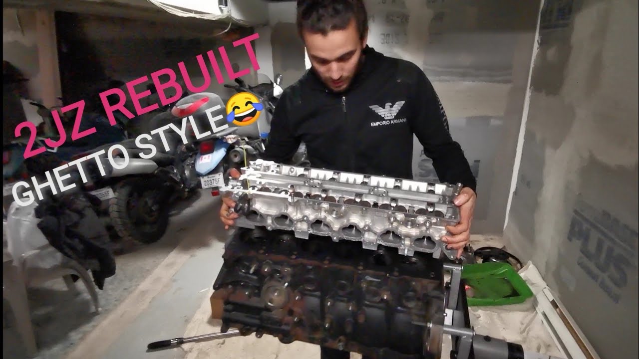 2JZ Engine REBUILT by Saito Det - YouTube
