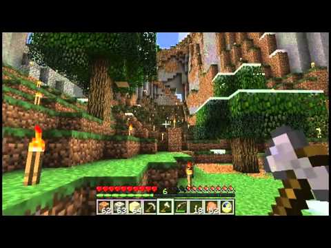 Minecraft: Mountain Temple Staircase part 1 2013-05-16 - YouTube