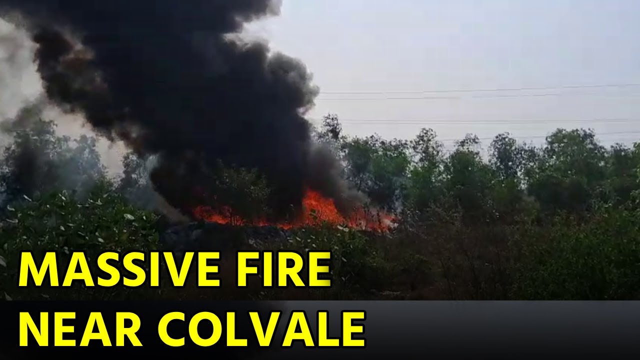 Massive Fire Breaks Out At Colvale IDC; 3 Fire Tenders Control Blaze ...