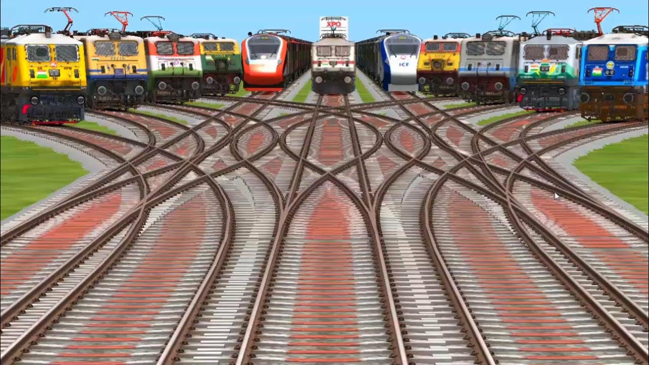 Indian trains ground railway indian trains crossing 3d upcoming update ...
