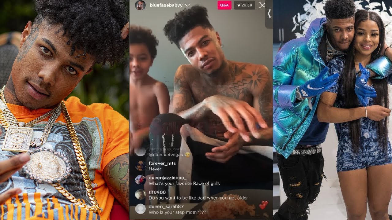 Blueface Responds to Chrisean Rock New IG Live About His Family & BM ...