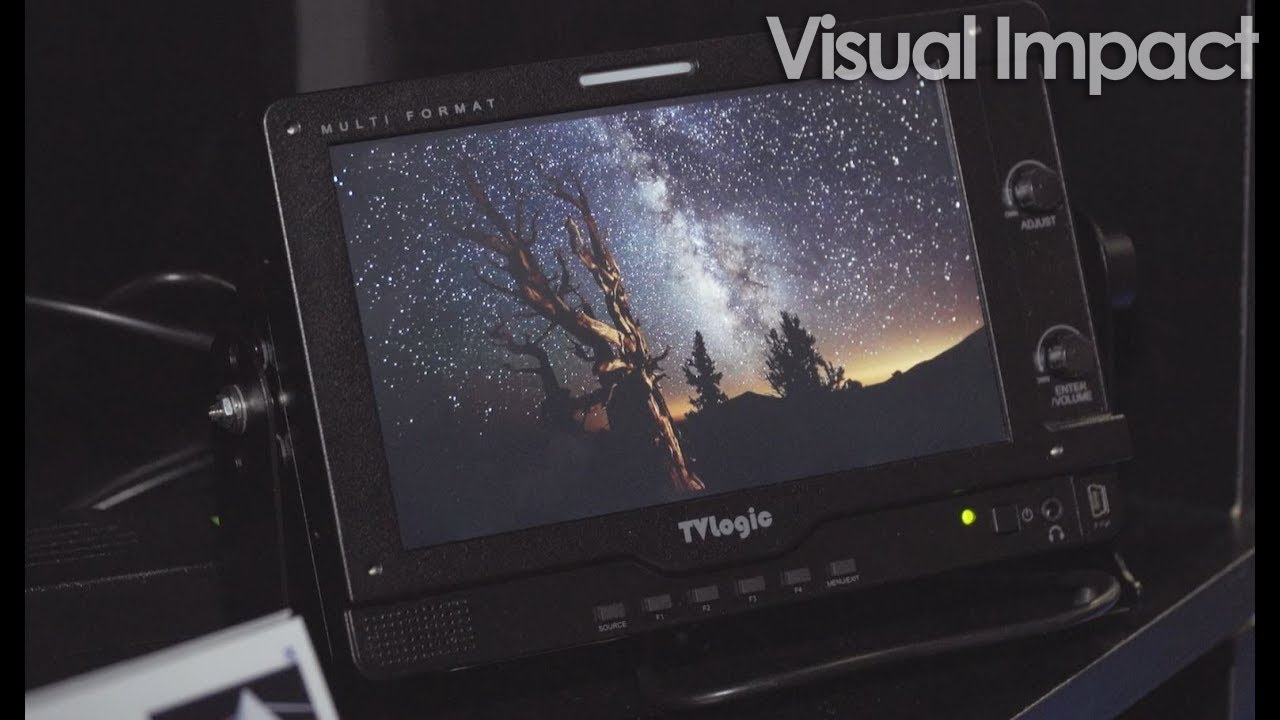 BVE 2016: TV Logic LVM-070C and LVM-075A 7-inch Monitors - YouTube