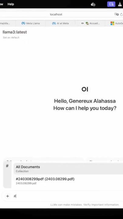 Use Llama3 to chat with your pdf with Open WebUI #llama3 #llama2 # ...