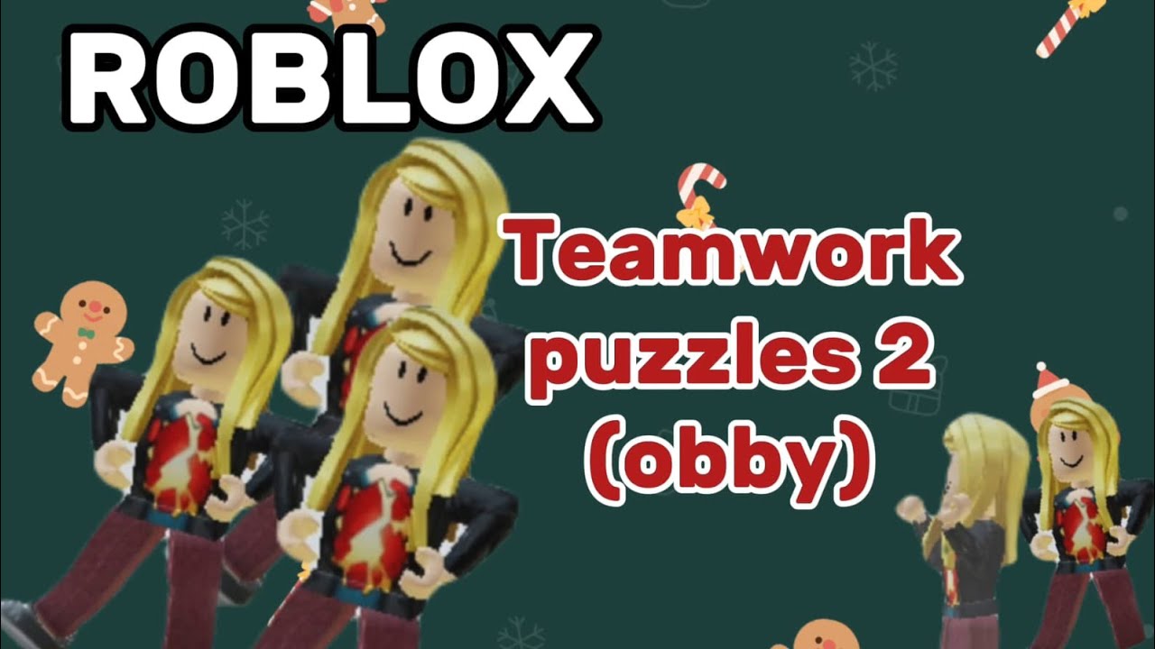 ROBLOX Teamwork puzzles (obby) l Ari _Gaming - YouTube