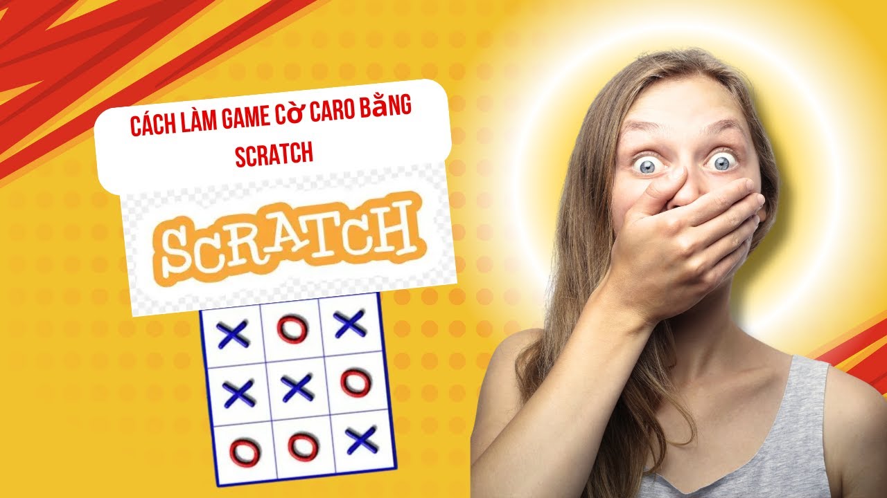 how to make a tic-tac-toe game using Scratch - YouTube