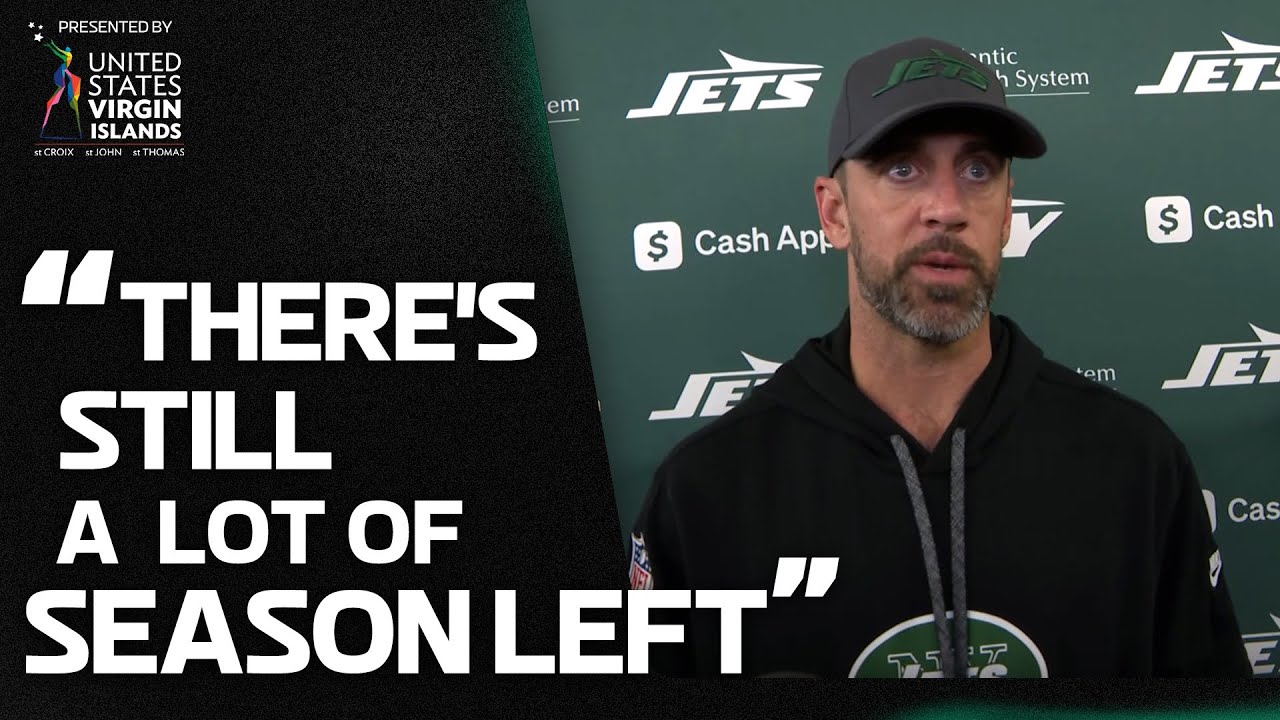 Aaron Rodgers Press Conference (10/29) | New York Jets - YouTube