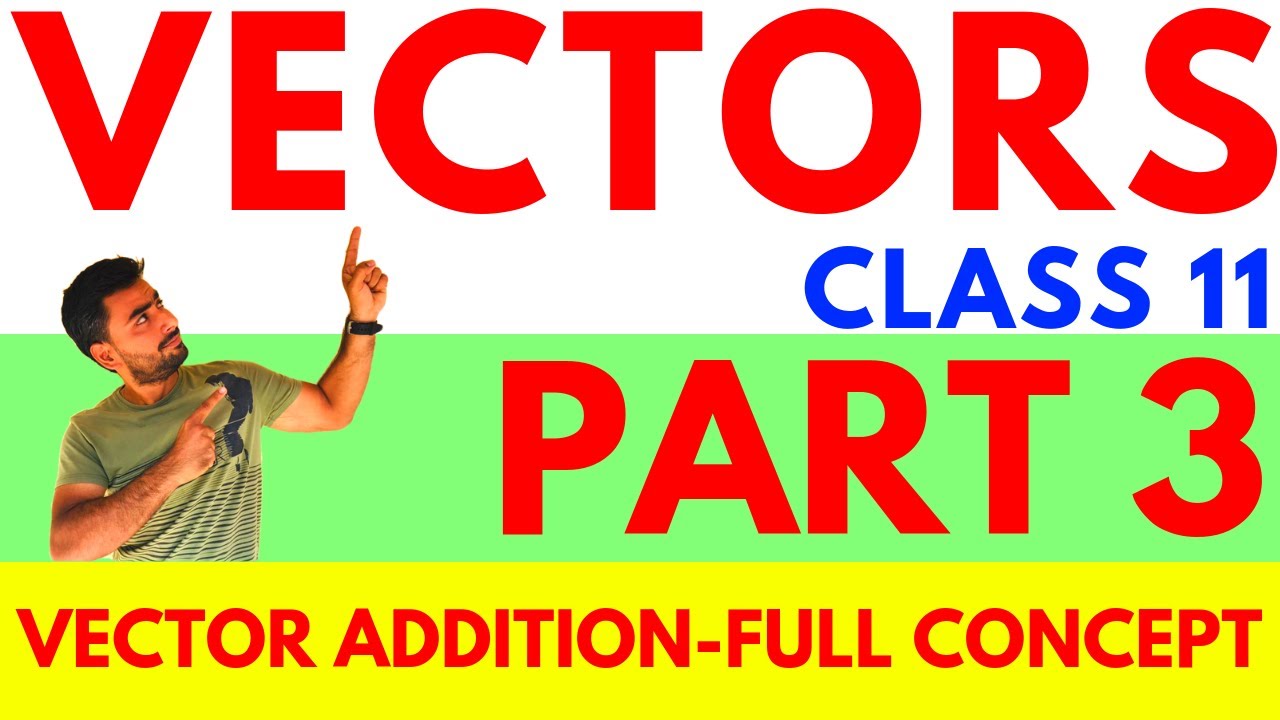VECTOR (PART 3) | VECTOR ADDITION | TRIANGLE LAW AND POLYGON LAW - YouTube