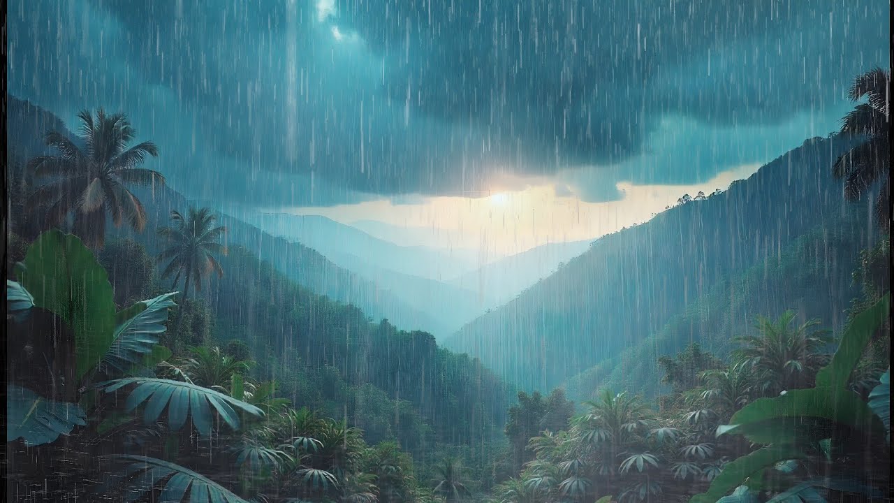 Best Rain in the Forest at Night 🌲🌧️ | Sleep Deeply with Rain Sounds ...