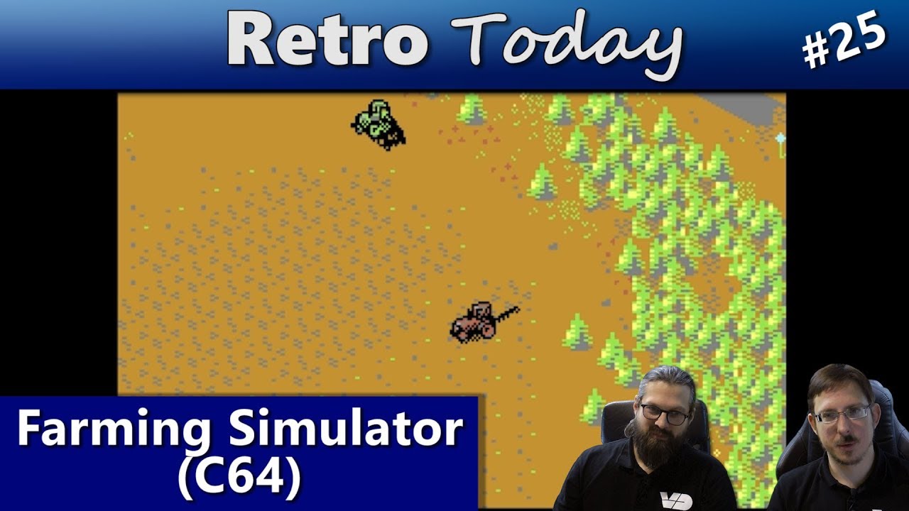 RetroToday #25: Farming Simulator (C64) - YouTube