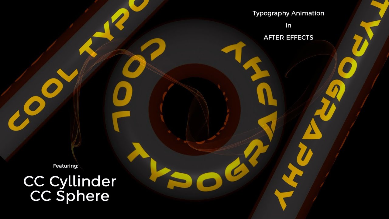 Creative Typography Animation in After Effects Tutorial - YouTube