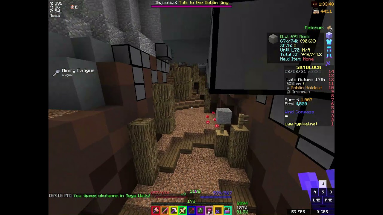 Finding the classic Bartender's Brewery in Hypixel Skyblock - YouTube