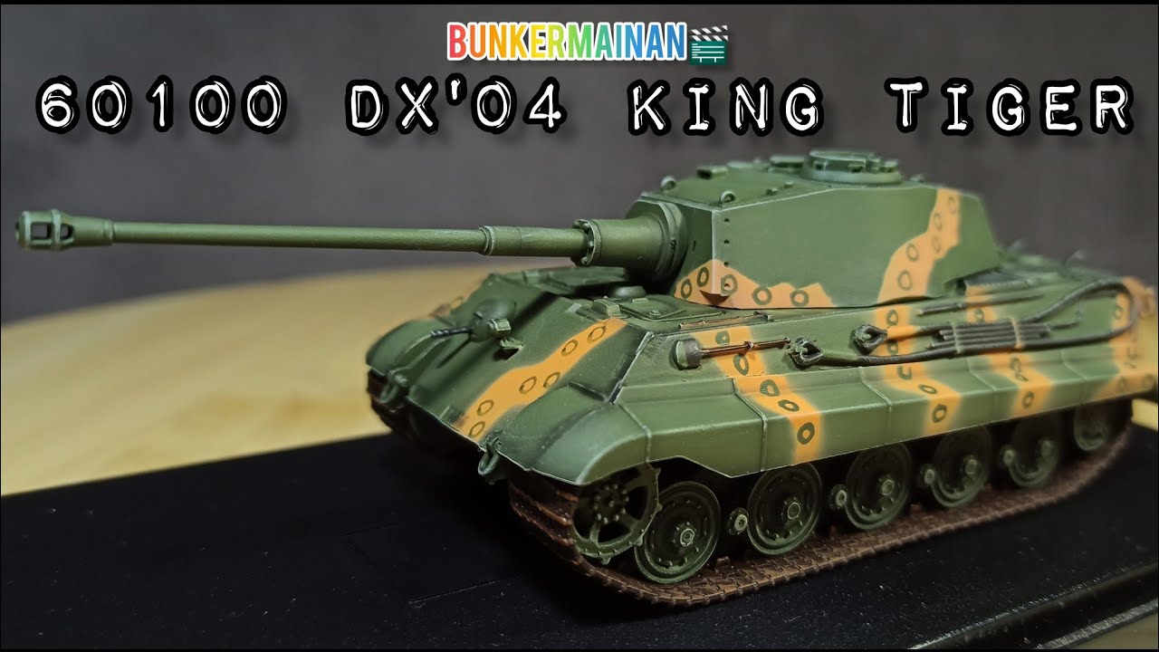 (Eng Subs)Dragon Armor 60100 DX'04 King Tiger Henschel sPzabt.511 ...