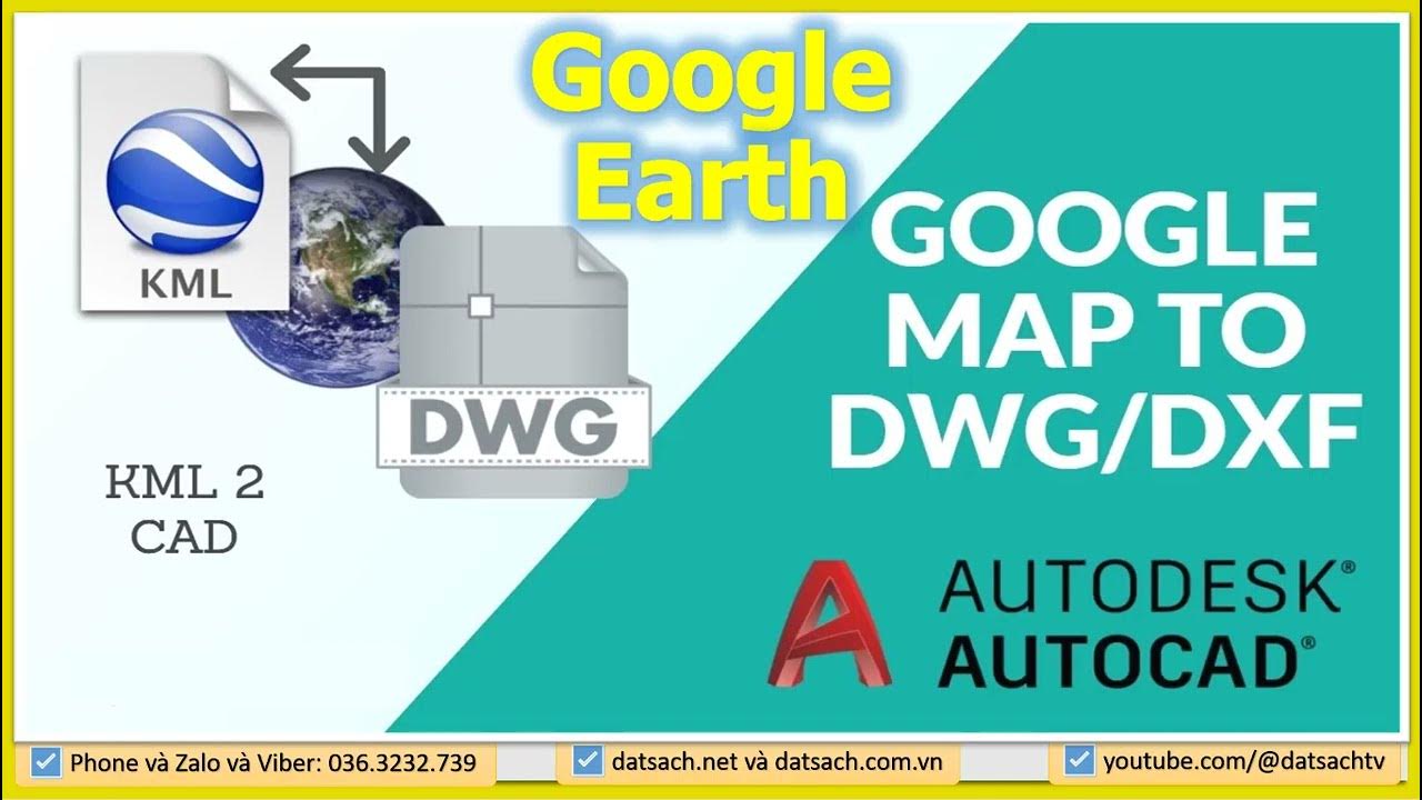 🌹 Tiện Ích Lisp Chuyển File KML Từ Google Earth Vào Autocad (Google ...