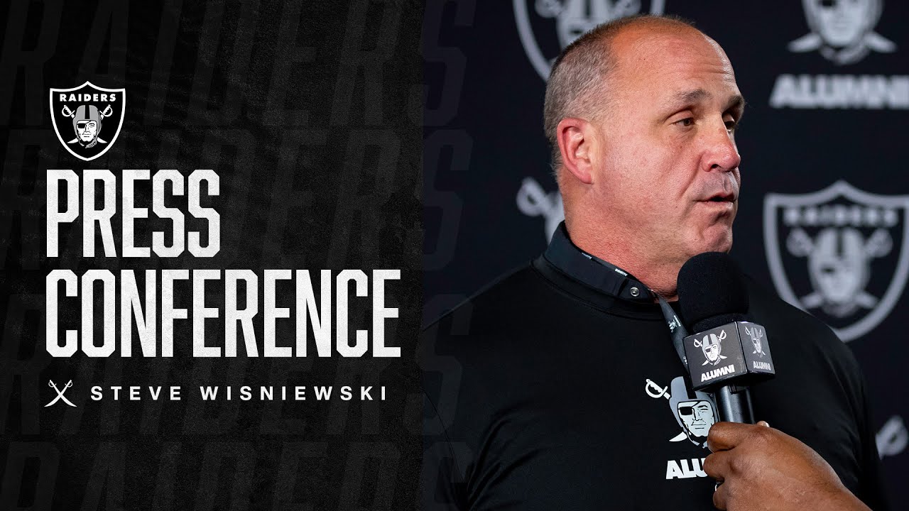 HOF Semifinalist Steve Wisniewski Presser - 11.25.24 | Raiders | NFL ...