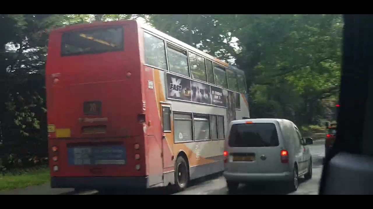 Here is the stagecoach bus 18077 on the number 20 in Normandy Wednesday ...