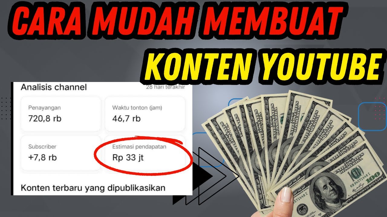 Buat Konten YouTube Itu Gampang, Asal Tahu Triknya, 1 Hari Bisa Buat ...