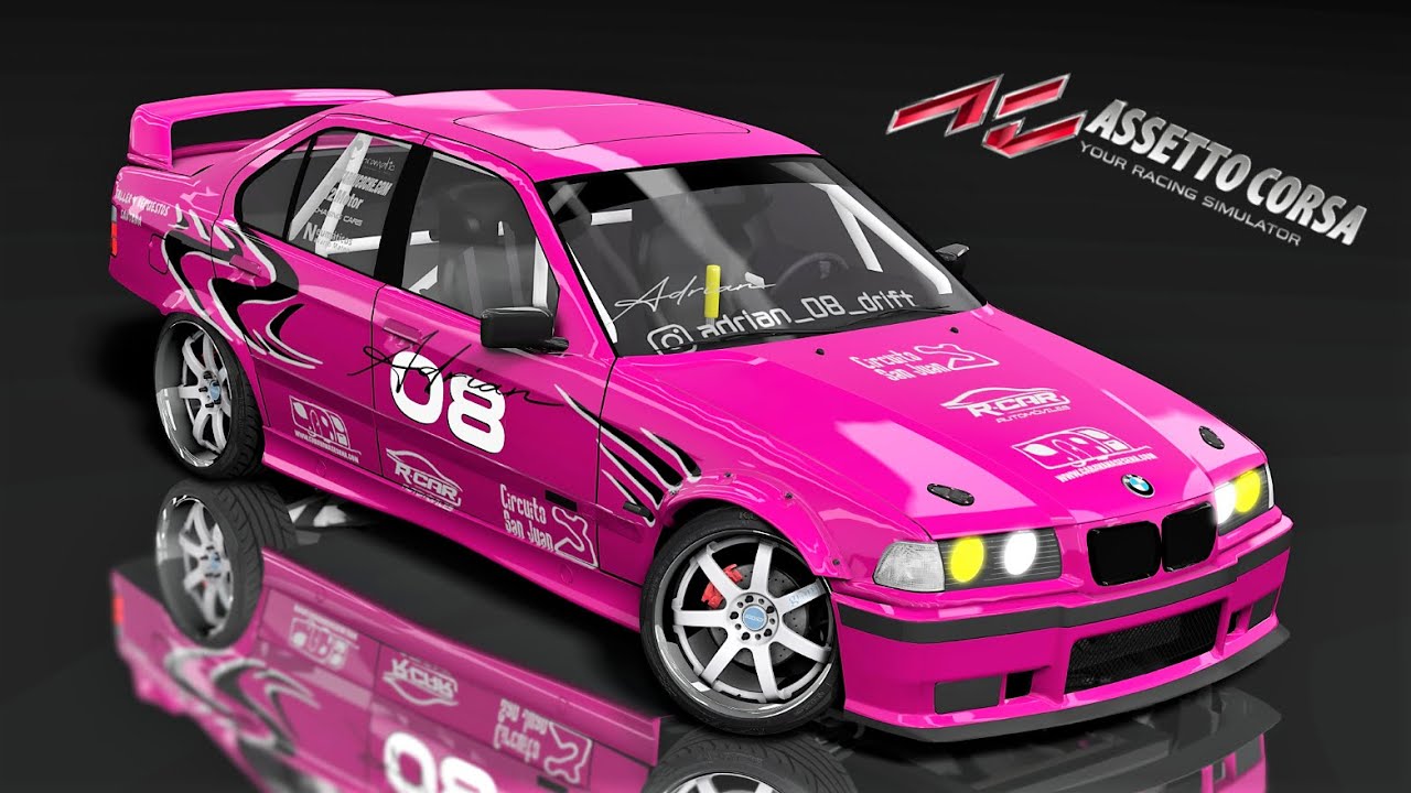 BMW E36 V8 Adri / Subida Sant Salvador / Assetto Corsa - YouTube