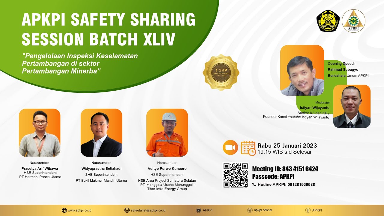 APKPI SAFETY SHARING SESSION BATCH XLIV - YouTube