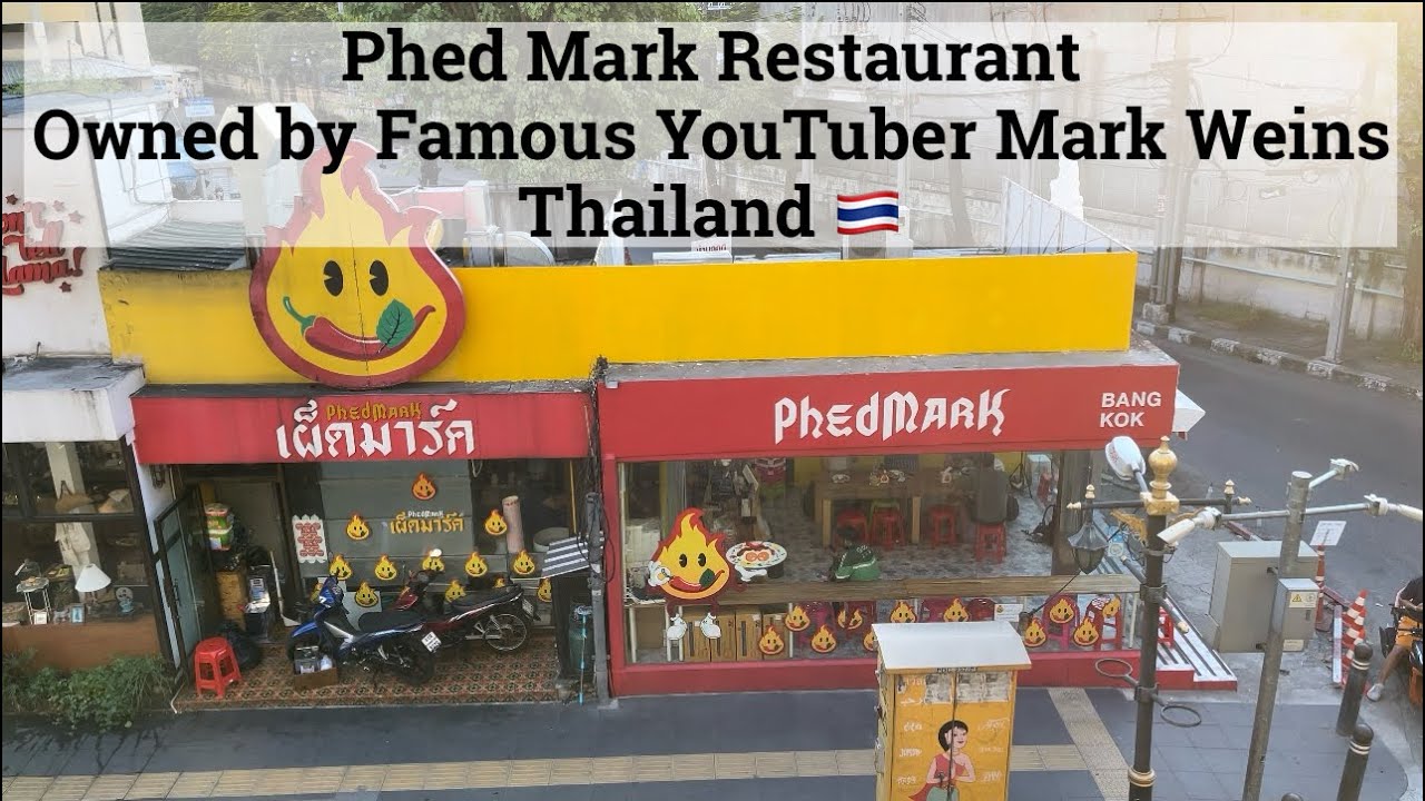 Eating Spicy Pad Kaprao at Phed Mark Restaurant in Thailand Owned By ...