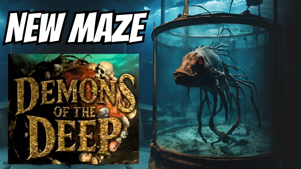 Demons of the Deep Maze Reactions | Canada’s Wonderland | Thrill ...