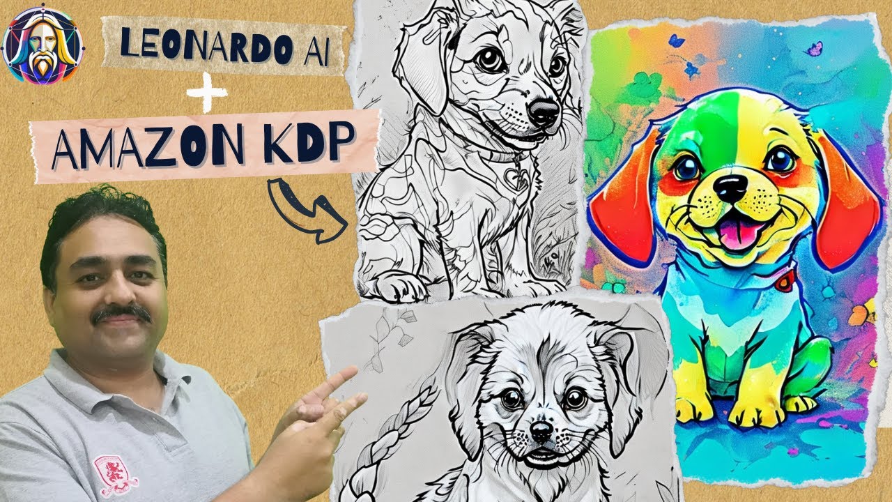 How to Use AI to Create Coloring Books for Amazon KDP | Leonardo AI ...