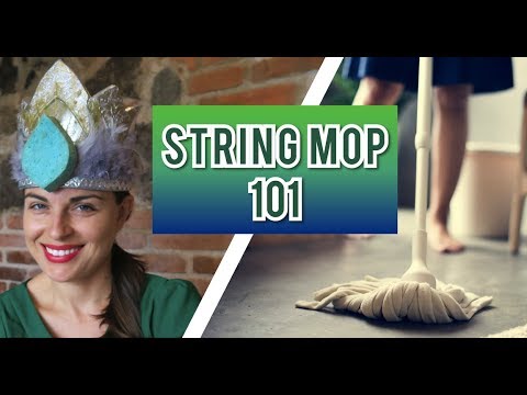 How To Use A String Mop ( Like A Pro) - YouTube