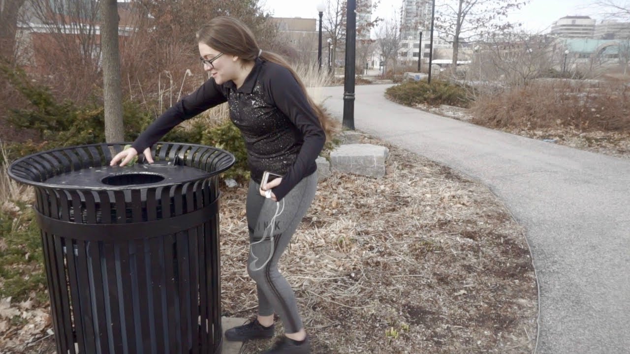 DIGGING THROUGH THE GARBAGE - YouTube