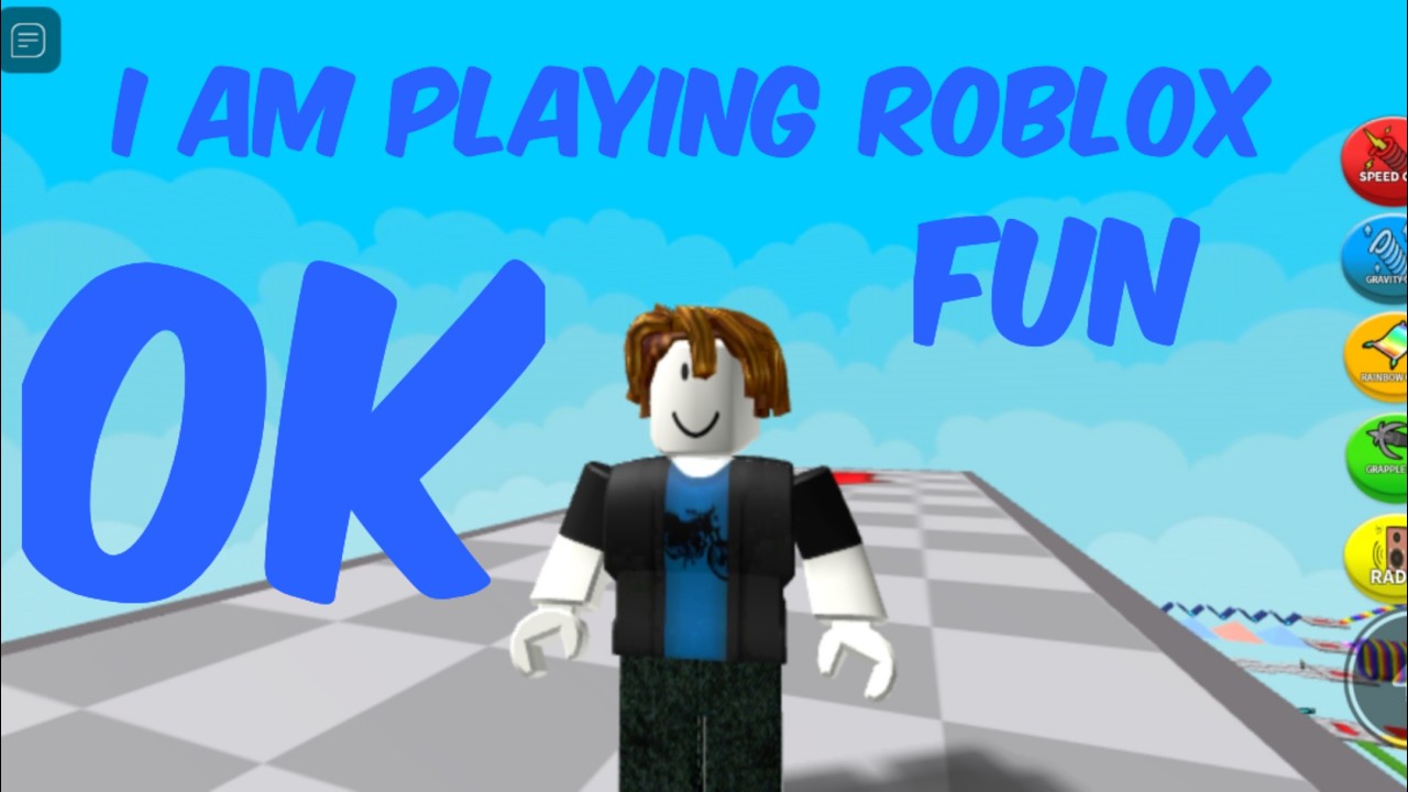 I AM PLAYING ROBLOX IN FUN #viralvideo #like #roblox - YouTube