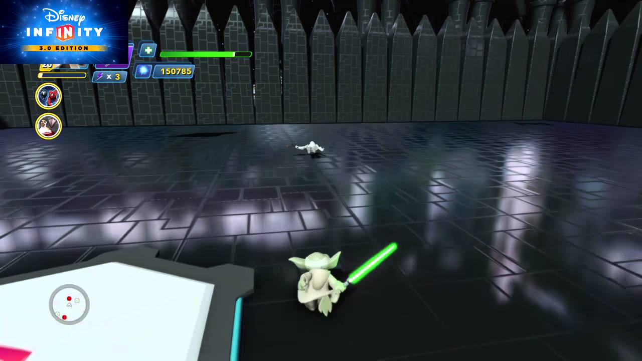 Disney Infinity 3.0 Yoda Fights in Star Wars Colosseum - YouTube