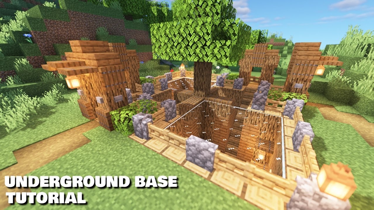 Minecraft How To Build An Underground Base House Tutorial – OPHL
