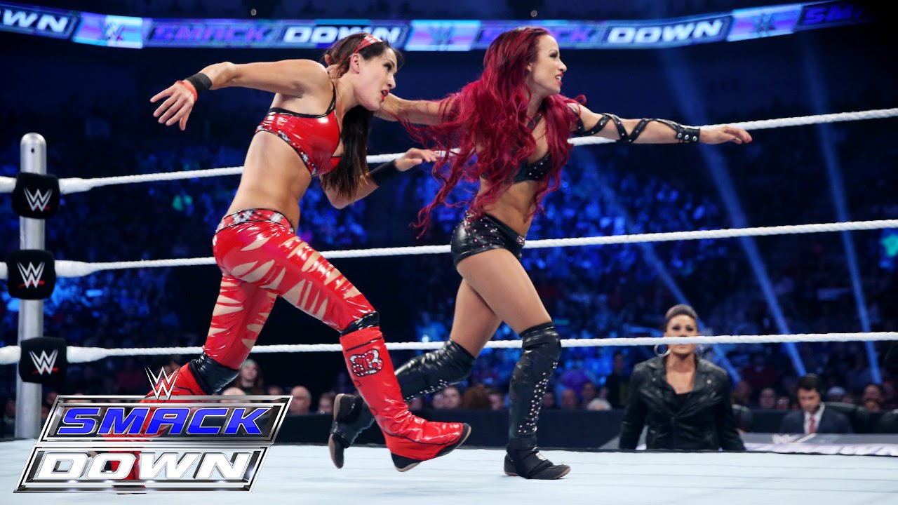 Nikki Bella & Brie Bella vs. Naomi & Sasha Banks: SmackDown, July 23 ...