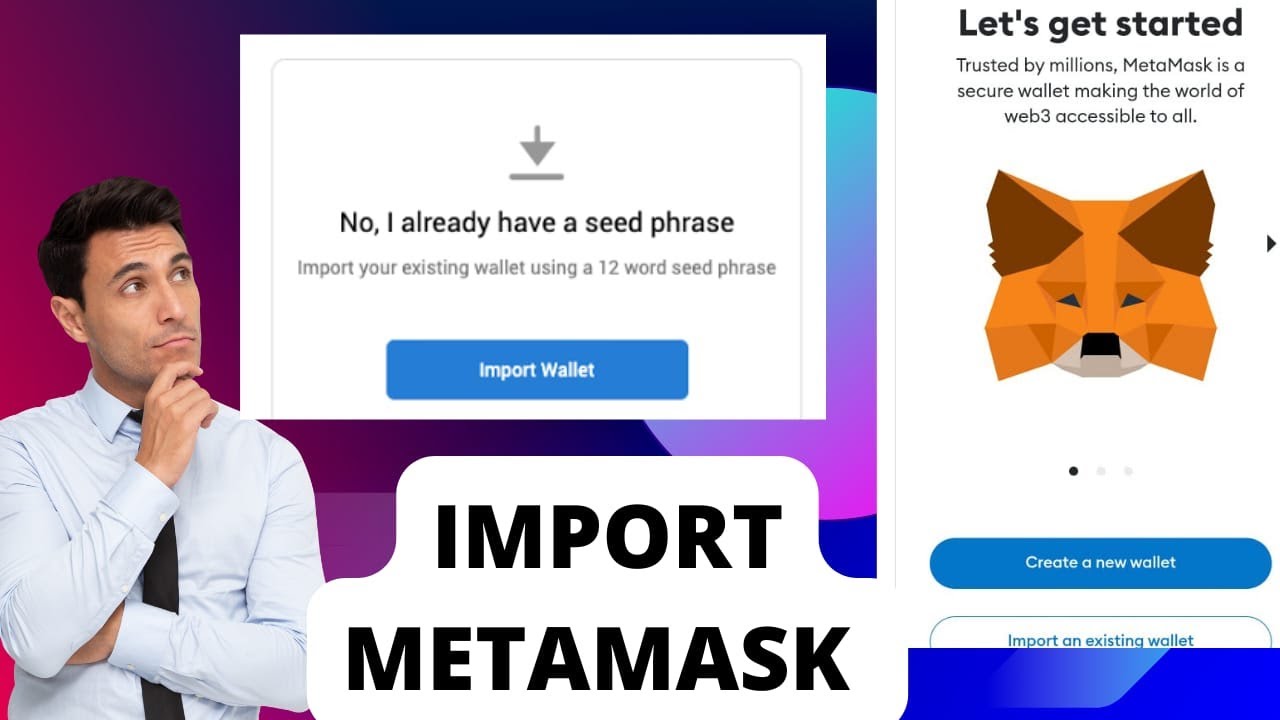 Import metamask wallet | how to import metamask wallet #crypto # ...