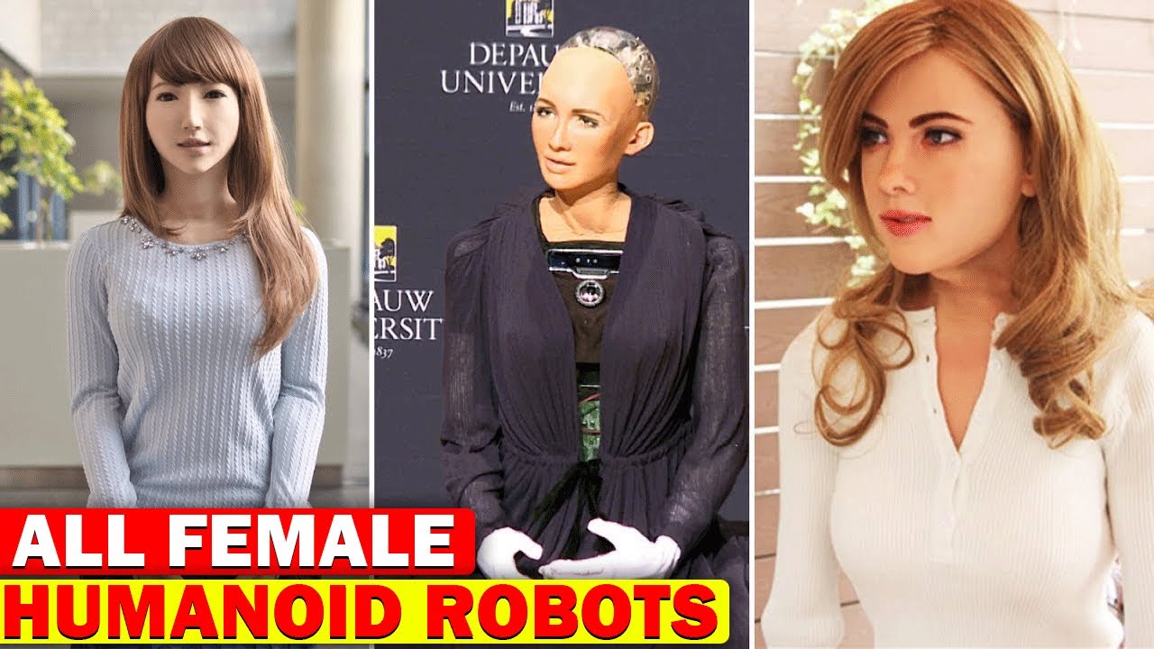All Innovations of Female Humanoid Robots So Far - YouTube