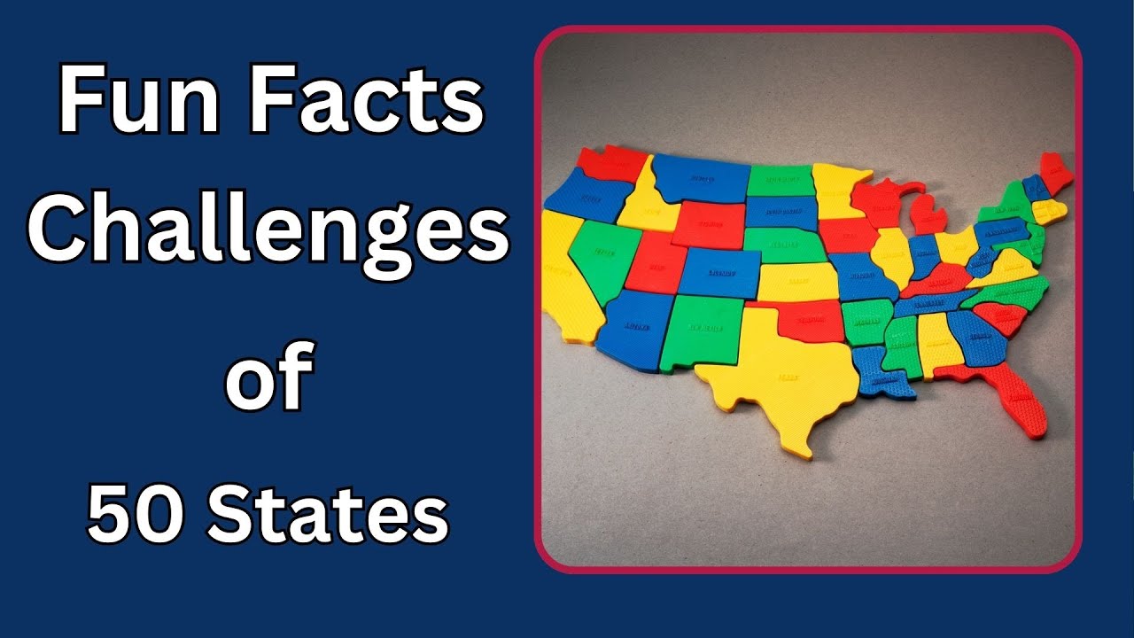 Test Your Knowledge US 50 States Fun Facts Challenge! - YouTube
