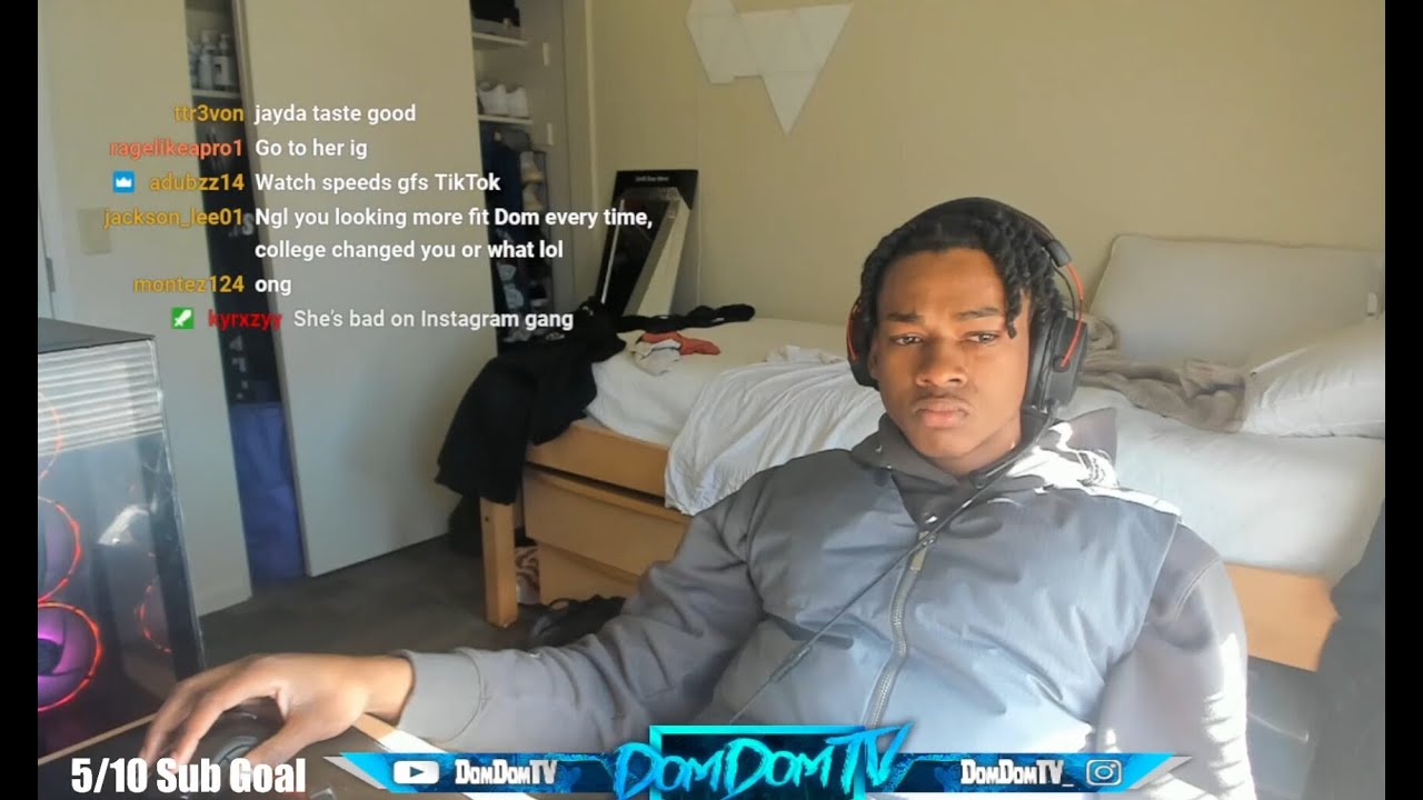 Chat TROLLS DomDomTV about his EX & CRIES over JAYDA!!?! - YouTube