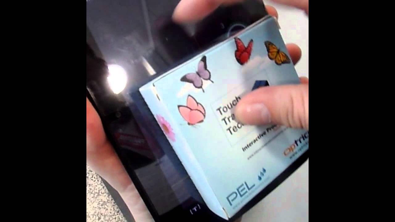 Functional Printing: Touch Transfer - Interactive Packaging - YouTube