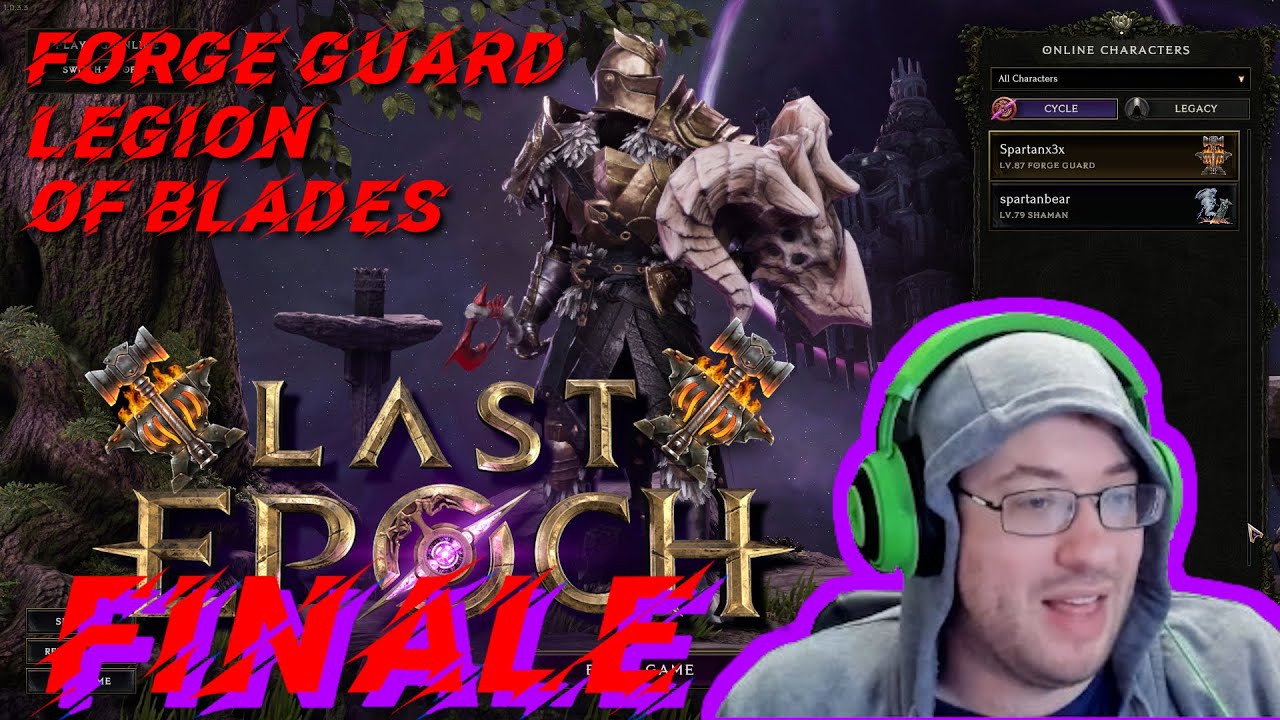 Legion of Blades Ripping Through Their Final Bosses | Last Epoch Finale ...