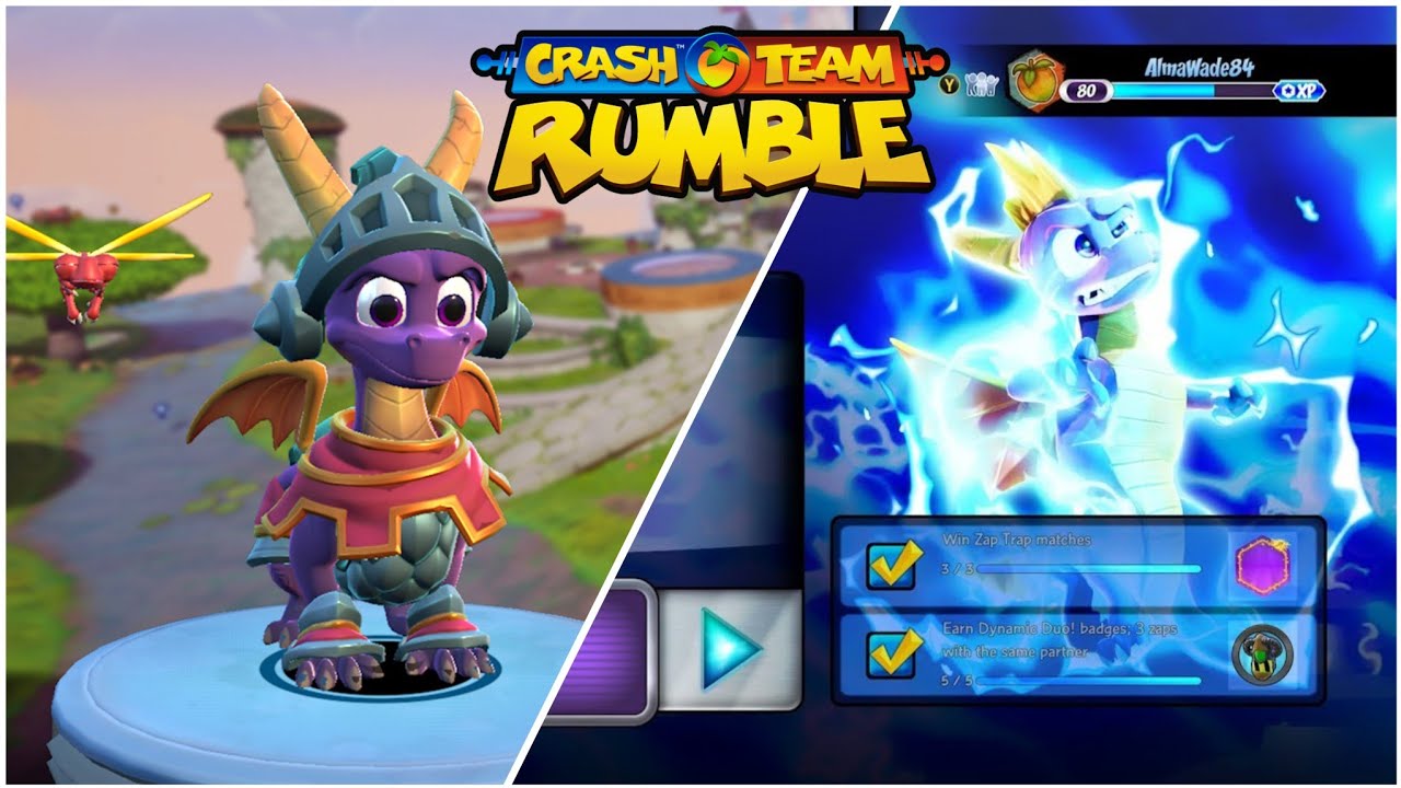 Crash Team Rumble Season 3: Zap Trap | Spyro Gameplay - YouTube