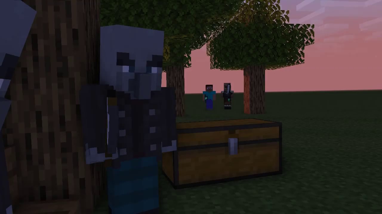 Minecraft animation - pillager - YouTube