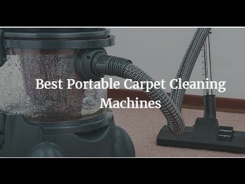 The 5 Best Portable Carpet Cleaning Machines - YouTube
