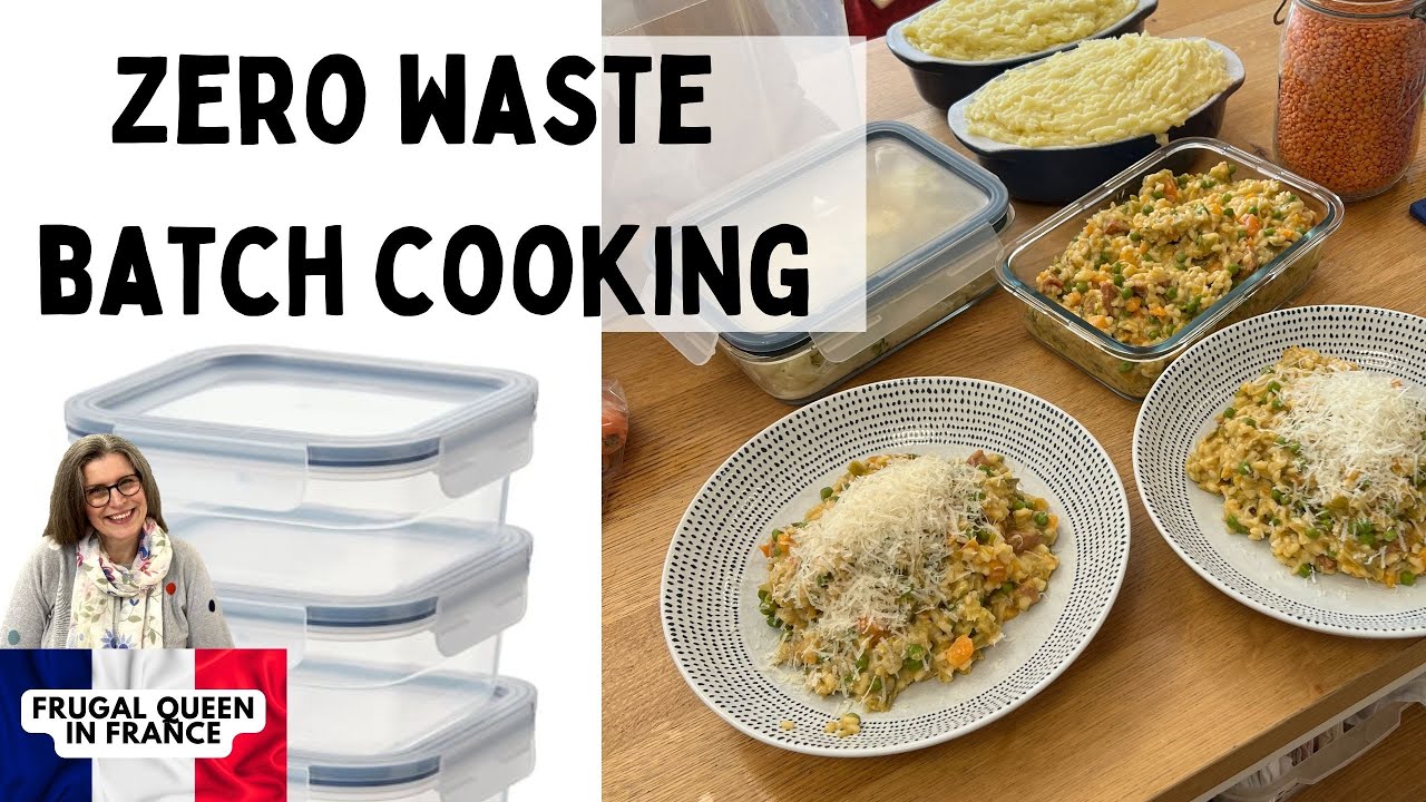 Zero Waste Batch Cooking #zerowaste #batchcooking #costoflivingcrisis - YouTube