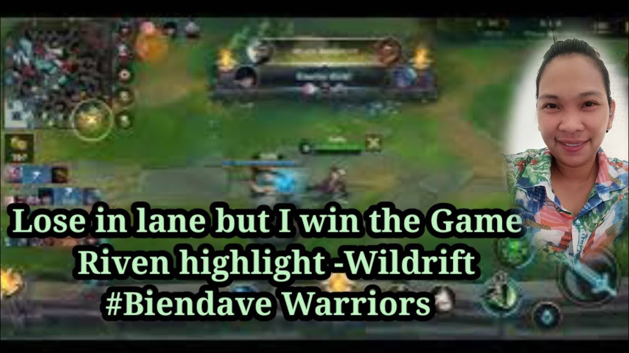 LOSE IN LANE BUT I WIN THE GAME RIVEN HIGHLIGHT WILDRIFT - YouTube