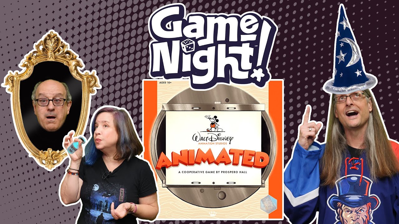 Disney Animated - GameNight! Se11 Ep10 - How to Play and Playthrough ...