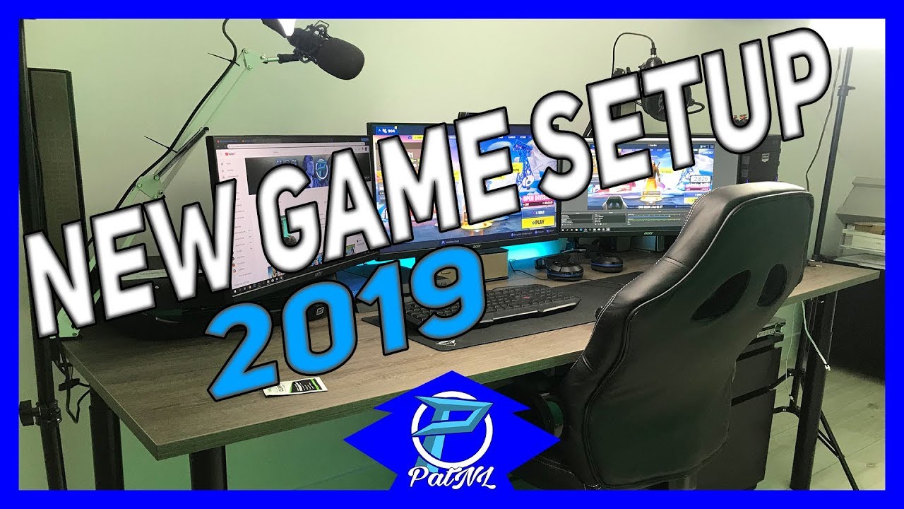 My INSANE 2019 Gaming Setup / Studio Tour! - YouTube