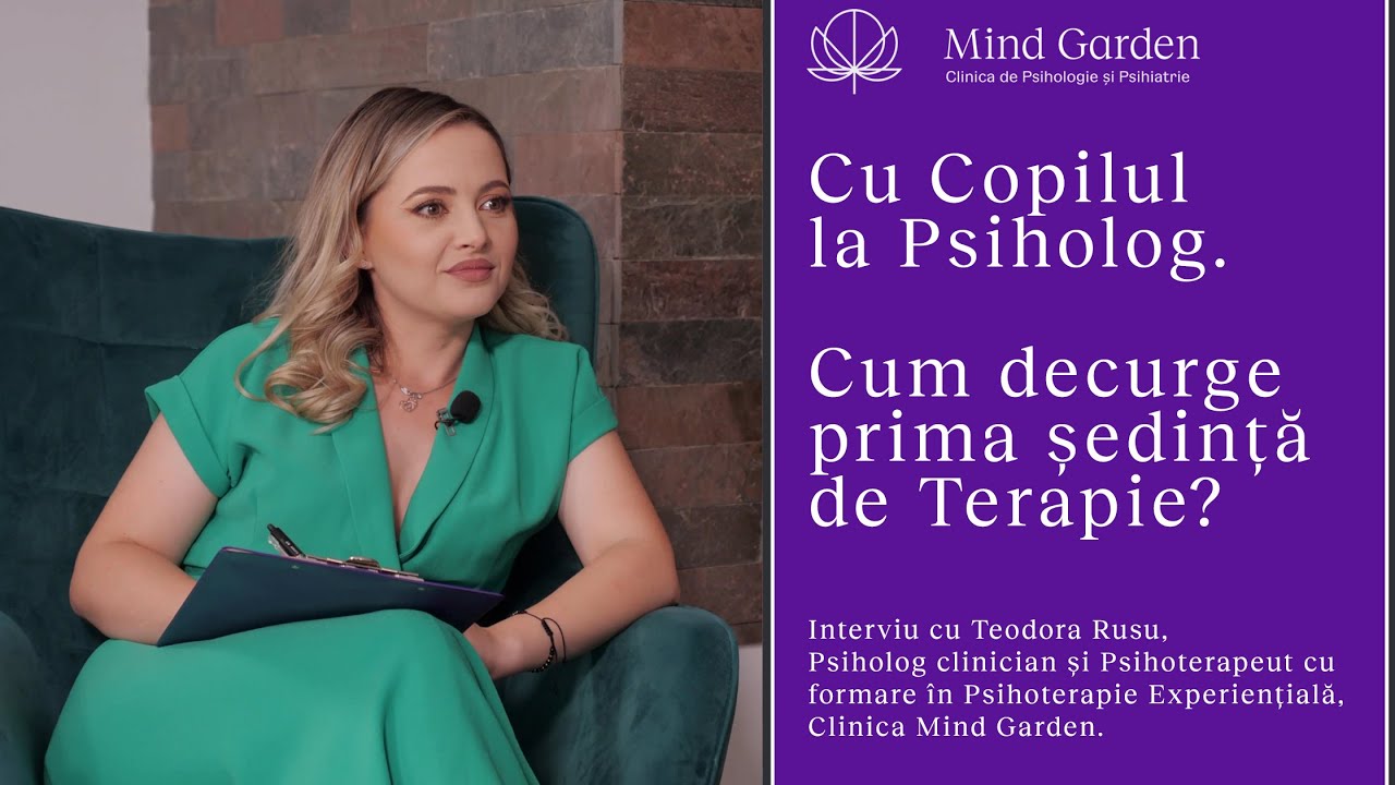 Cu Copilul la Psiholog - Cum decurge prima ședință de Terapie? - YouTube