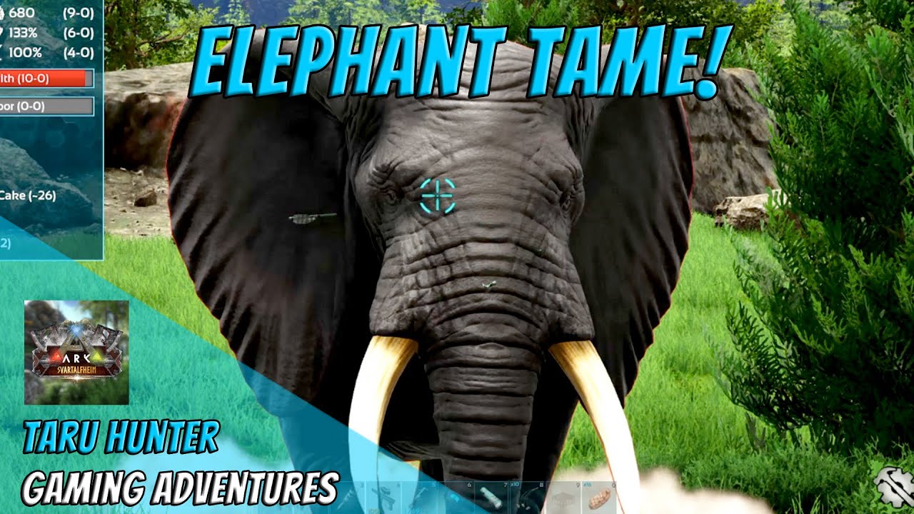 Ark Svartalfheim S1EP4 Elephant Tame! - YouTube