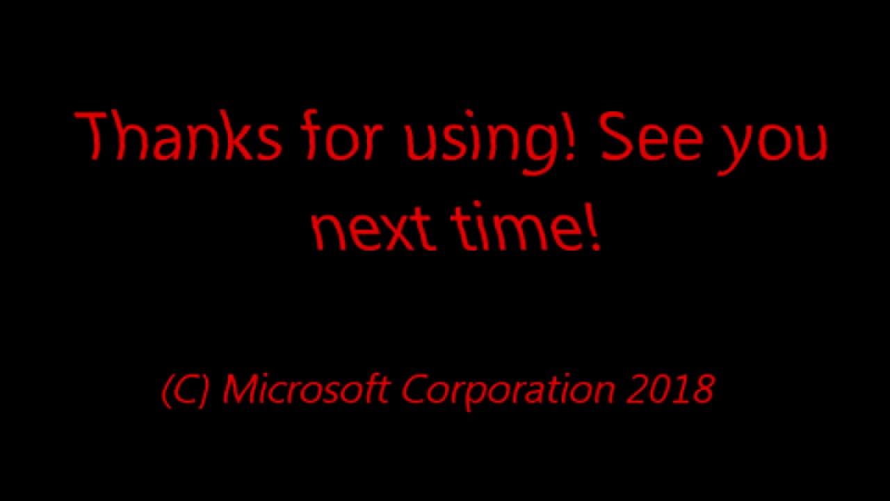 Windows 10's scariest kill screen (FAKE) - YouTube