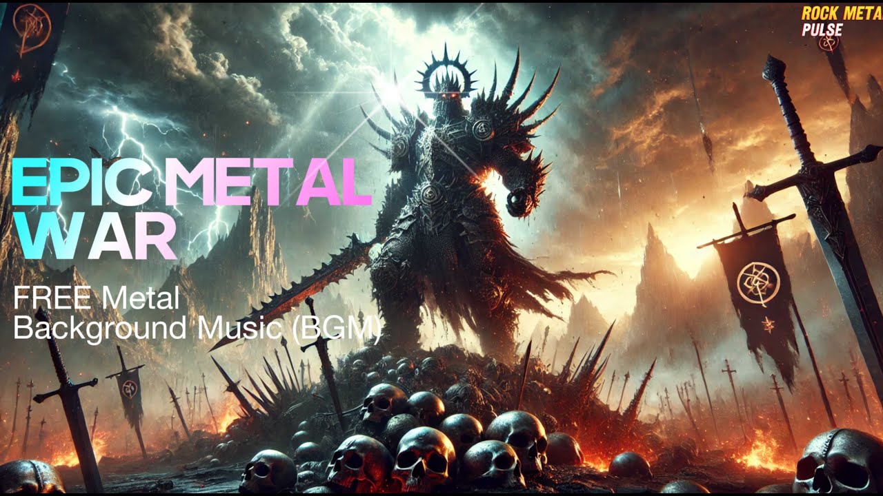 EPIC METAL WAR Music : FREE BGM of Metal Aggressive and Heroic ...